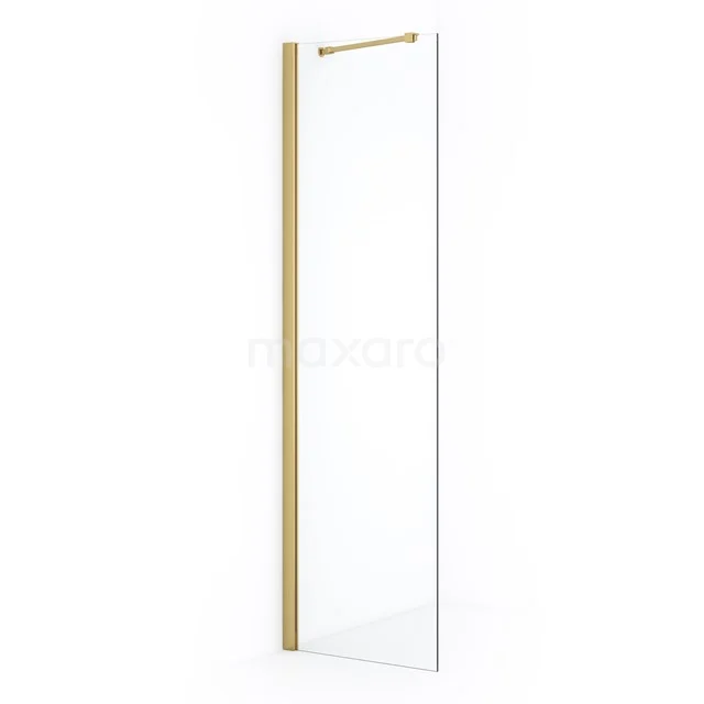 Diamond Inloopdouche | 50 cm Goud Helder glas Vaste wand IDA05210GG ...